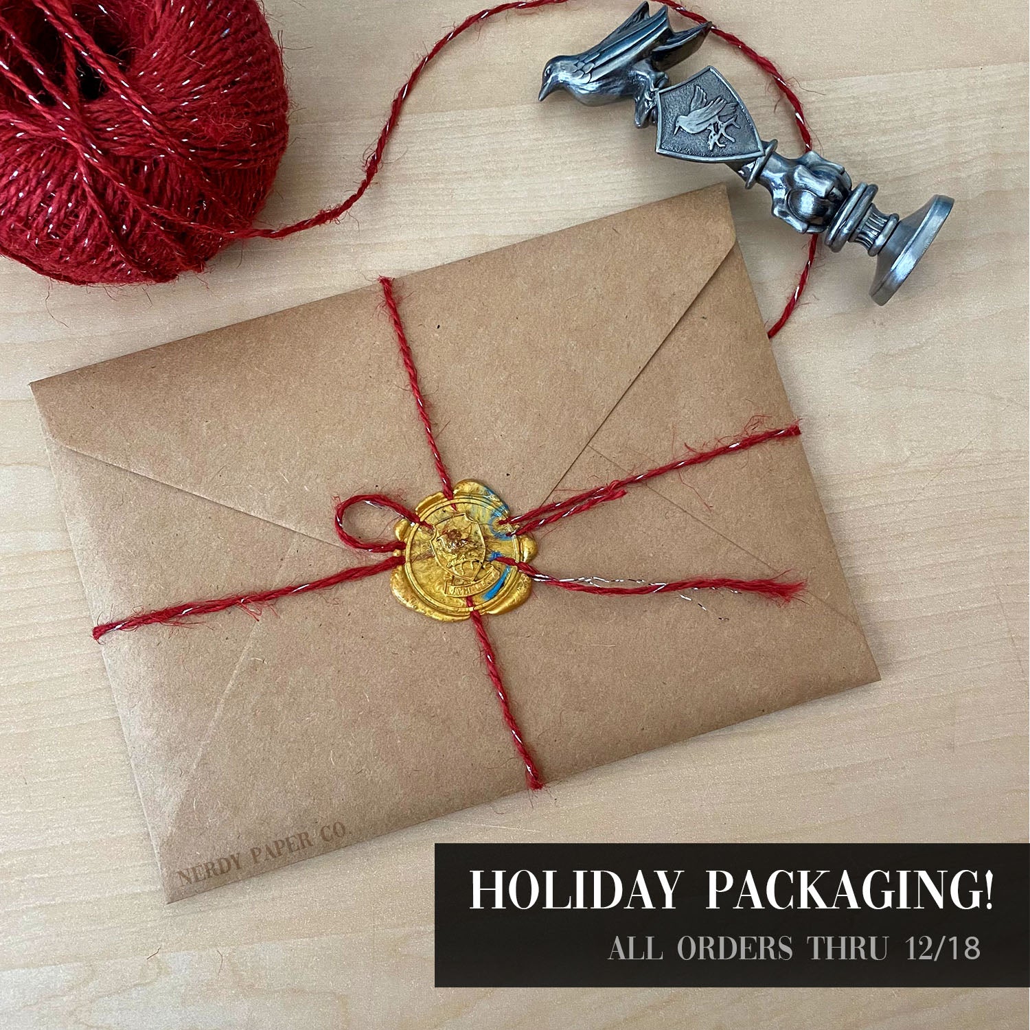 Holiday Packaging – NERDYPAPERCO