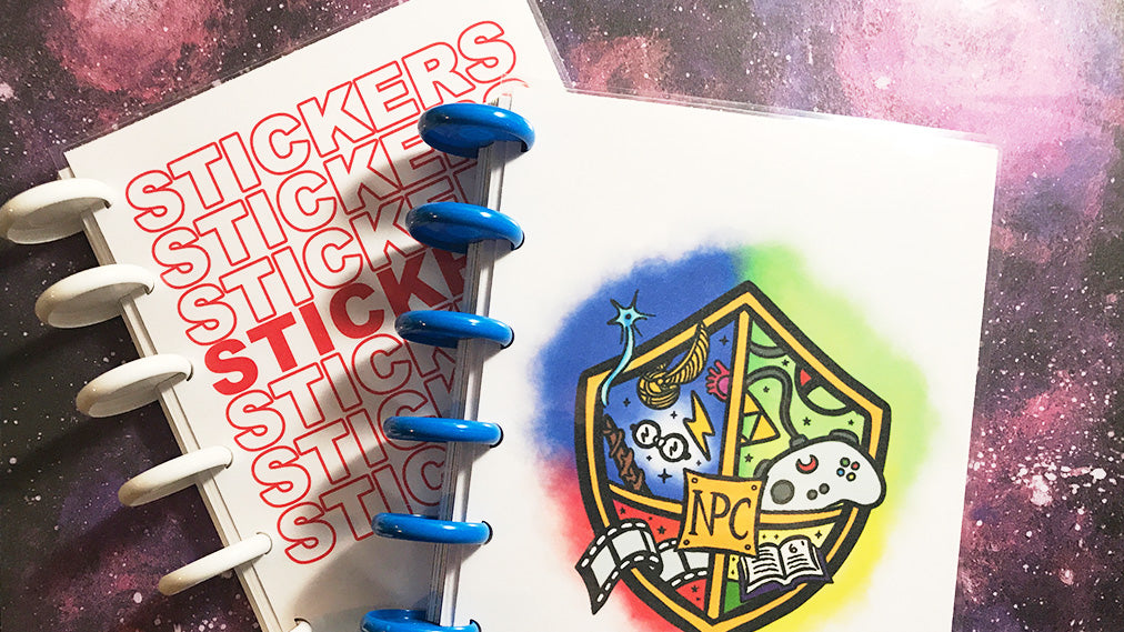 STICKER COLLECTORS – NERDYPAPERCO