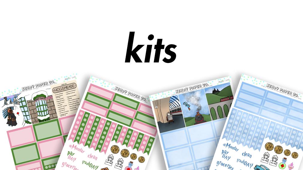 STICKER BAG - REUSABLE STICKER COLLECTOR BOOK – NERDYPAPERCO