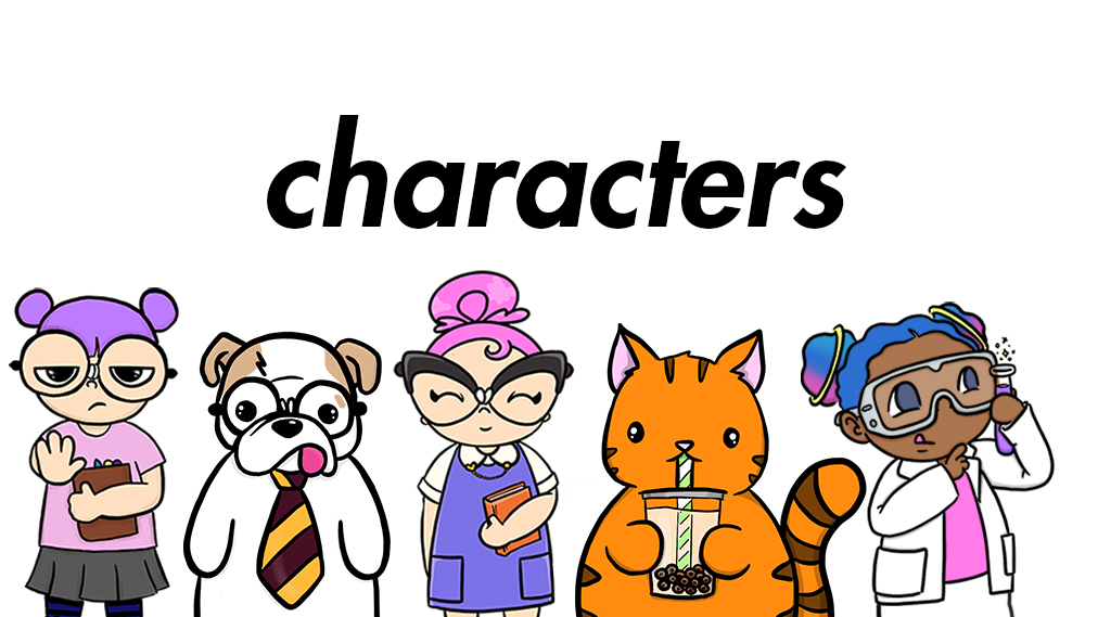 CHARACTERS – NERDYPAPERCO