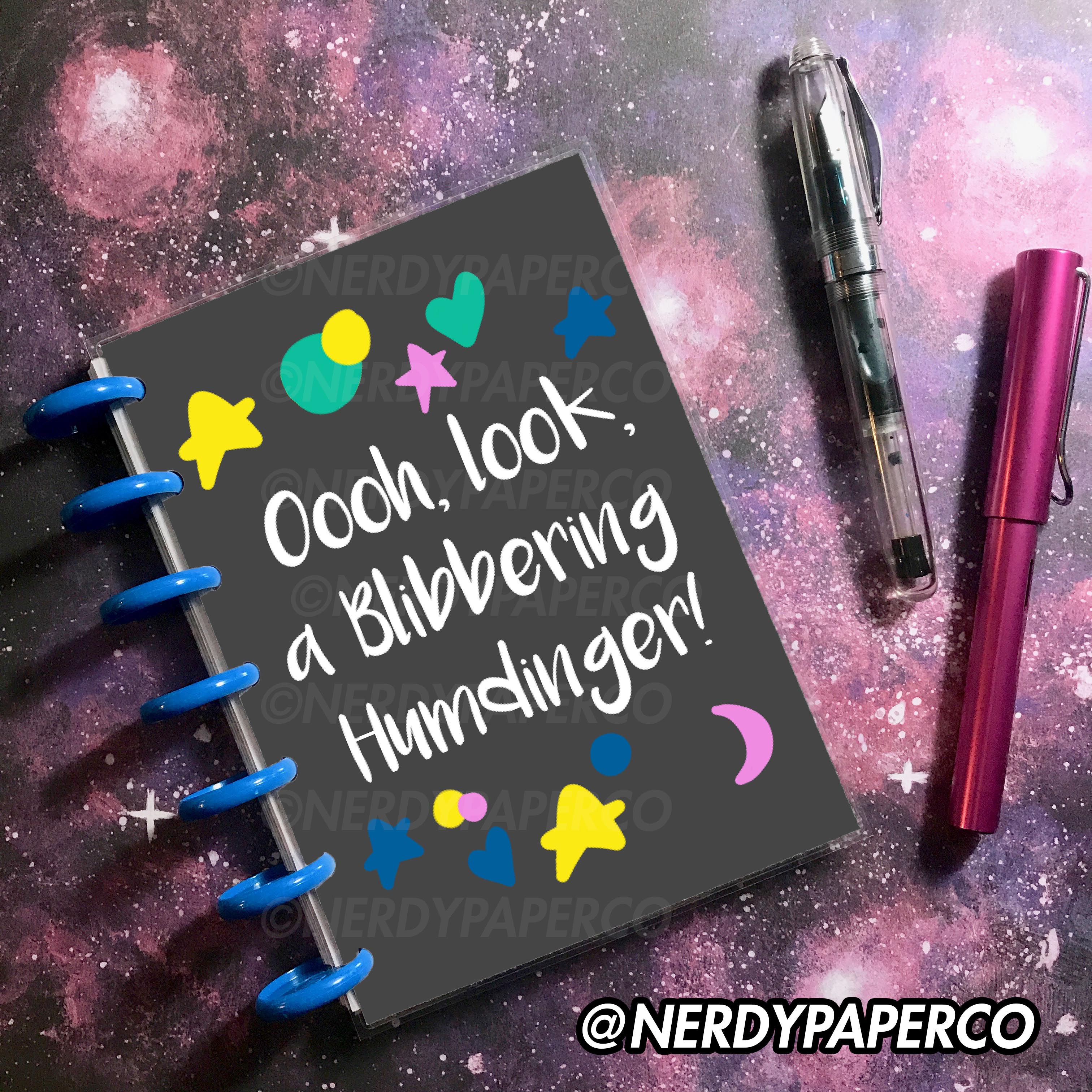 HUMDINGER - REUSABLE STICKER COLLECTOR BOOK – NERDYPAPERCO